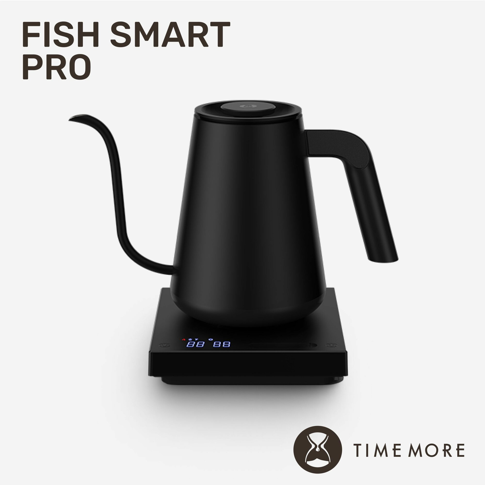 Чайник электрический Timemore Fish Smart Pro / 900 мл / черный