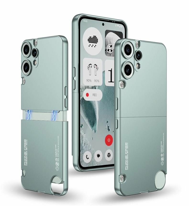 Подходит для Nothing CMF Phone 2 Pro контрастный цветной магнитный чехол для телефона