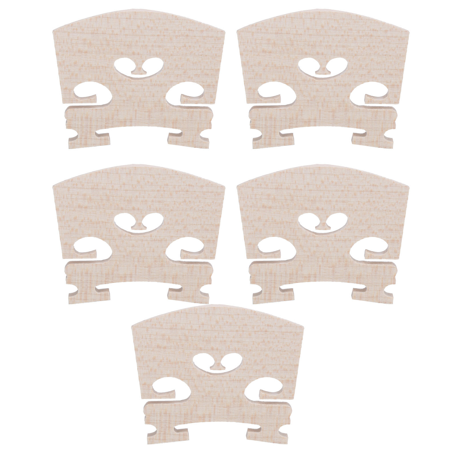 5 сменных подставок для скрипки из клёна для музыкальных инструментов размером 4/4