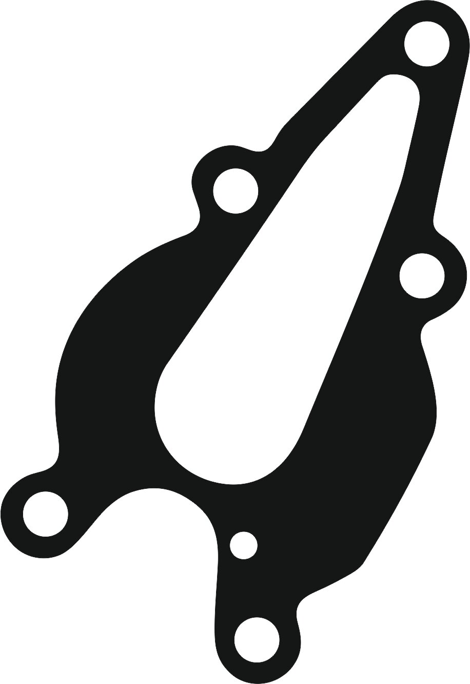 Прокладка под основание водяного насоса для лодочных моторов Mercury 6-15 (27-192041)