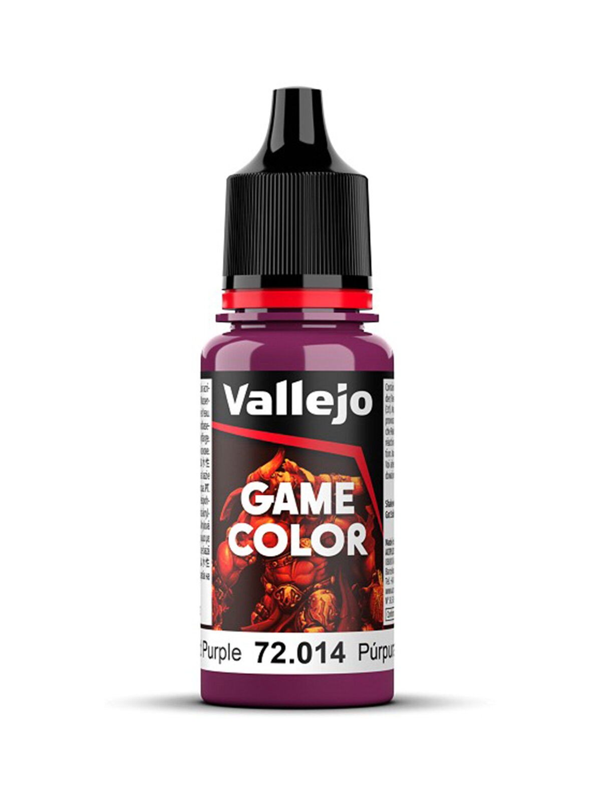 Краска акриловая Vallejo серии Game Color - Warlord Purple 72014, 18 мл