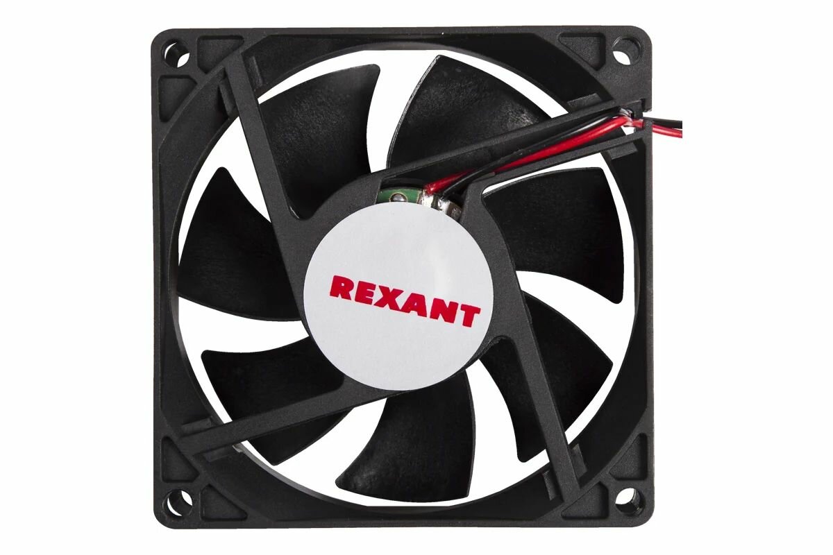 Осевой вентилятор для охлаждения REXANT RX 80х80х25 мм 24 В 72-4080