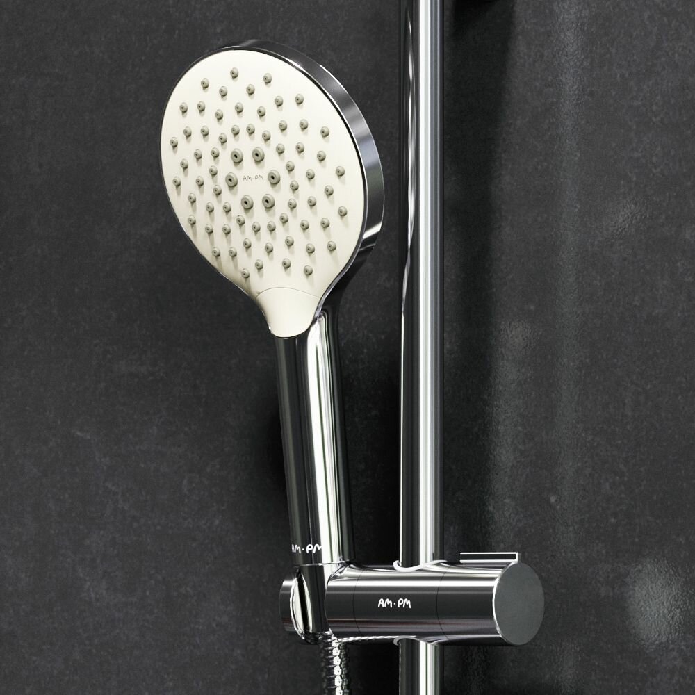 Лейка для душа AM.PM Chic, 3 режима, диаметр 120 мм, цвет хром