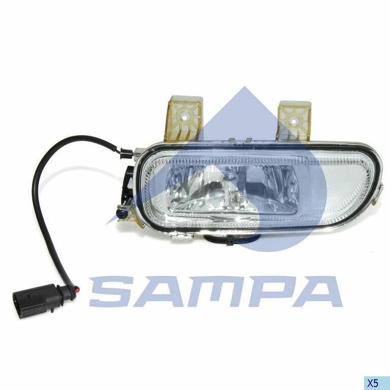 Фара противотуманная левая для Камаз 5490, Мерседес арт 201039 SAMPA
