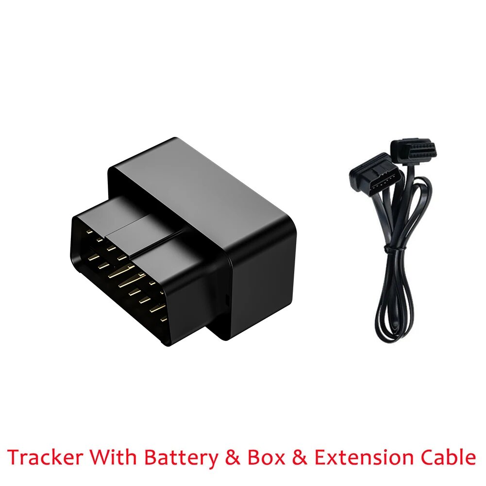 SinoTrack ST-902A Mini OBD GPS трекер 16PIN OBD II Plug Play Автомобильное устройство слежения GSM OBD2 GPS с бесплатным приложением, With Box Cable