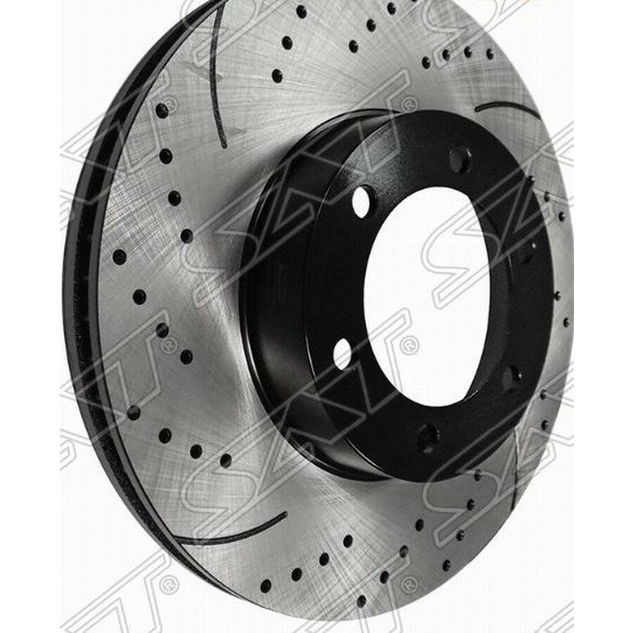 SAT ST-43512-60151PF Комплект дисков тормозных передний перфорированные TOYOTA LAND CRUISER PRADO 02-