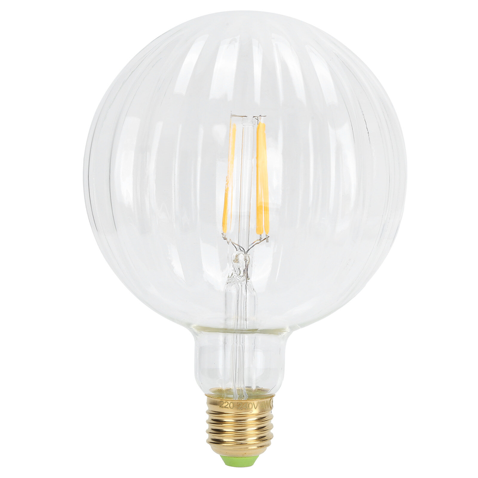 4W G125 антикварная лампочка E27 Aarmelonshape Светодиодная лампа.