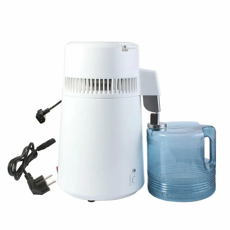 Индукционный аквадистиллятор, мощность 750Вт, пластиковый корпус, белый, 4000мл