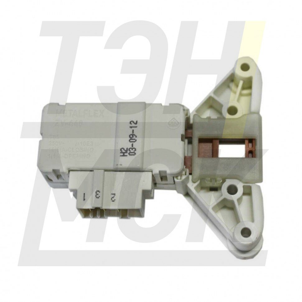 Замок дверцы люка (блокировка, убл) для стиральных машин, под винт, MetalFlex, Ardo, 446H