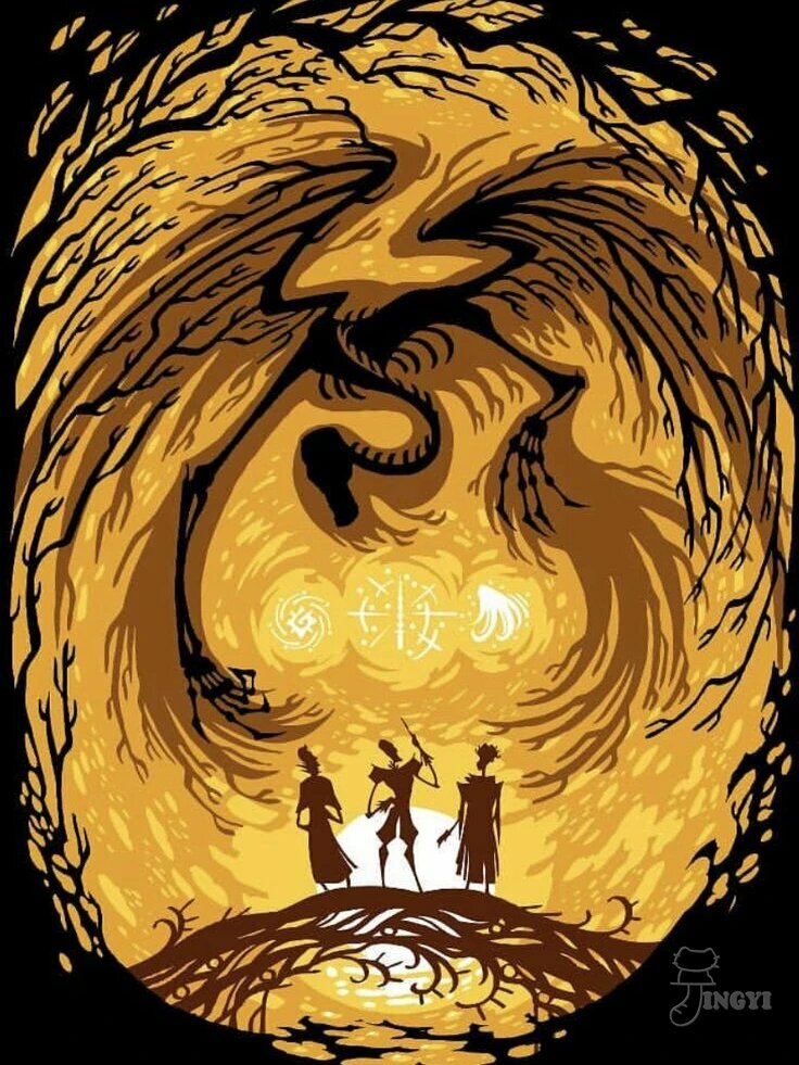 Алмазная мозаика на подрамнике "Гарри Поттер" круглые бриллианты 40х50см