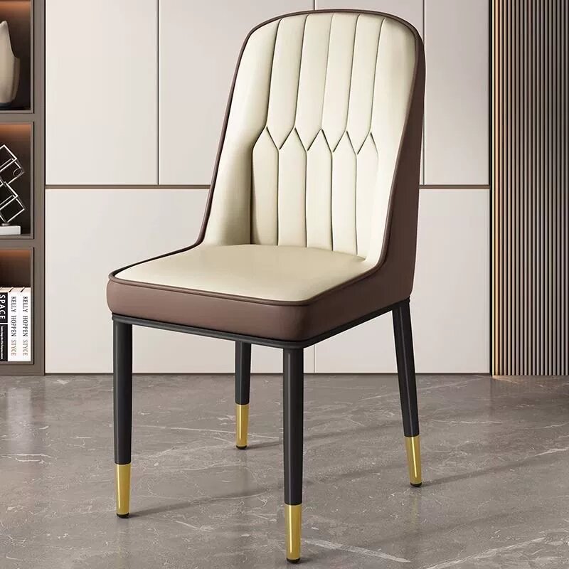 Стул, обивка из нубука, каркас из металла, нубук Тенерифе Дасти Блю, полукруглый, белый