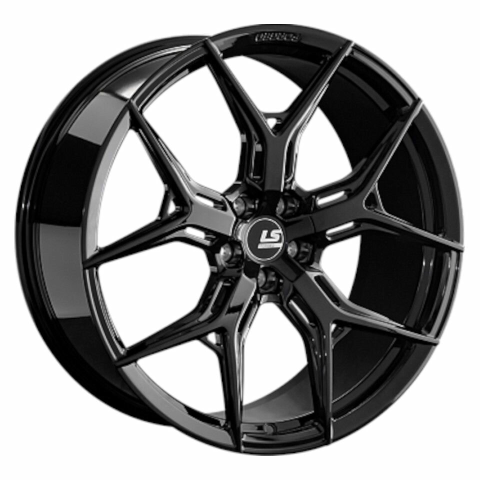 Диск автомобильный литой LS Forged FG14 21x9.5 5x112 et31 dia66.6 BK