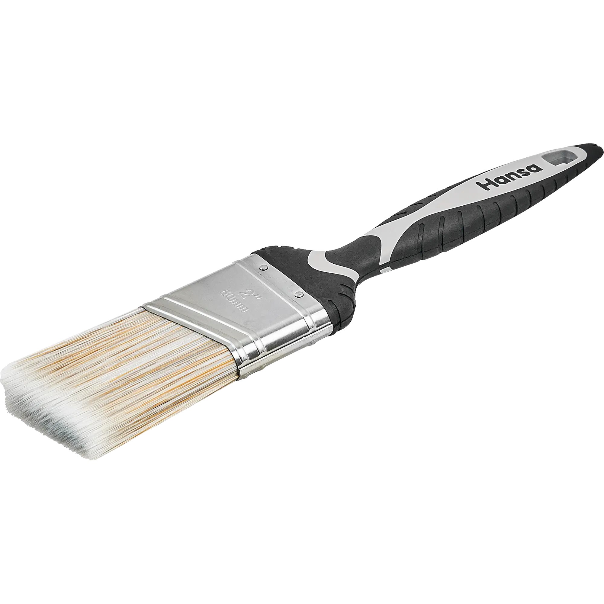 Кисть плоская скошенная Hansa PERFEKT 50 мм для декоративной и интерьерной покраски