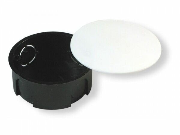 Коробка распределительная скрытой установки D 70х30мм черн. У 195 HEGEL (комплект 4 шт)