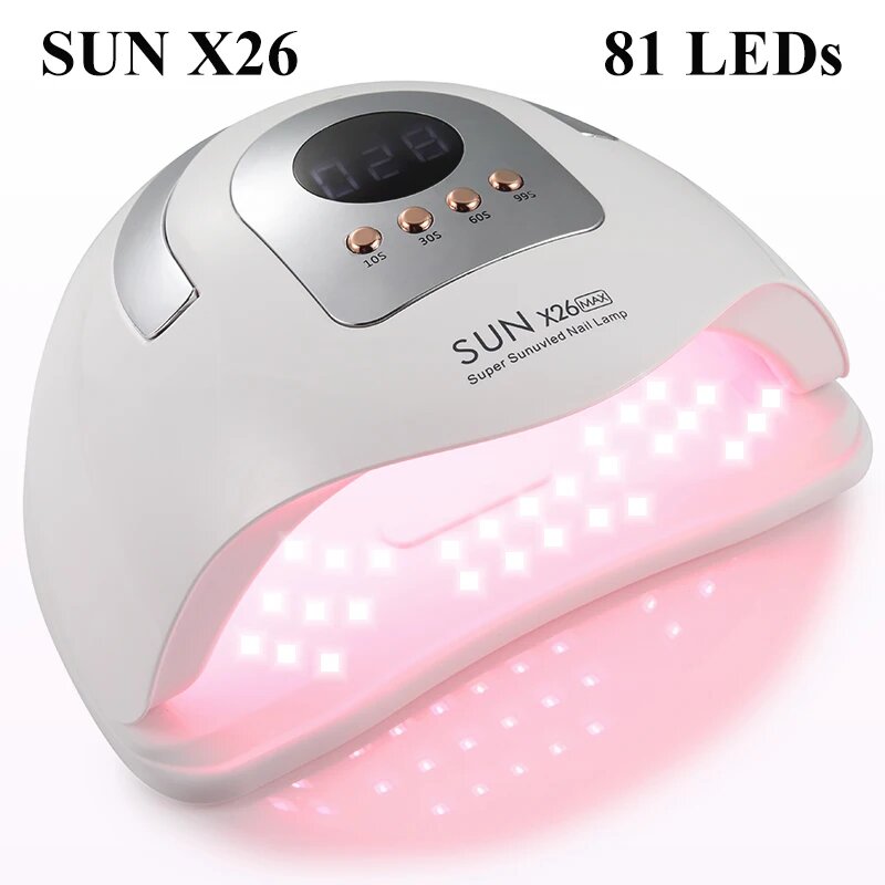 TFSCLOIN SUN X26MAX УФ-LED лампа для ногтей 380W SUN X26MAX, ЕС