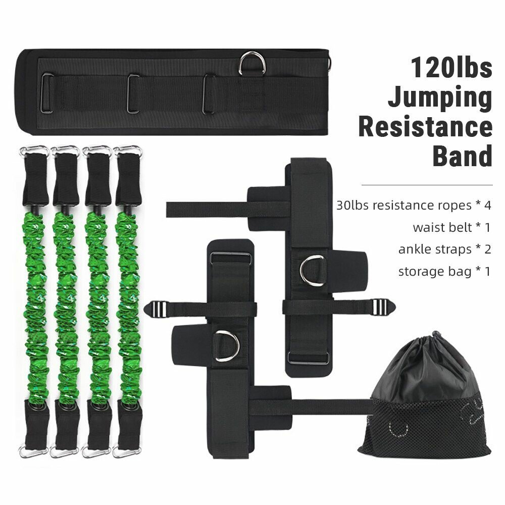 Набор лент сопротивления для тренировки силы тяги и отскока