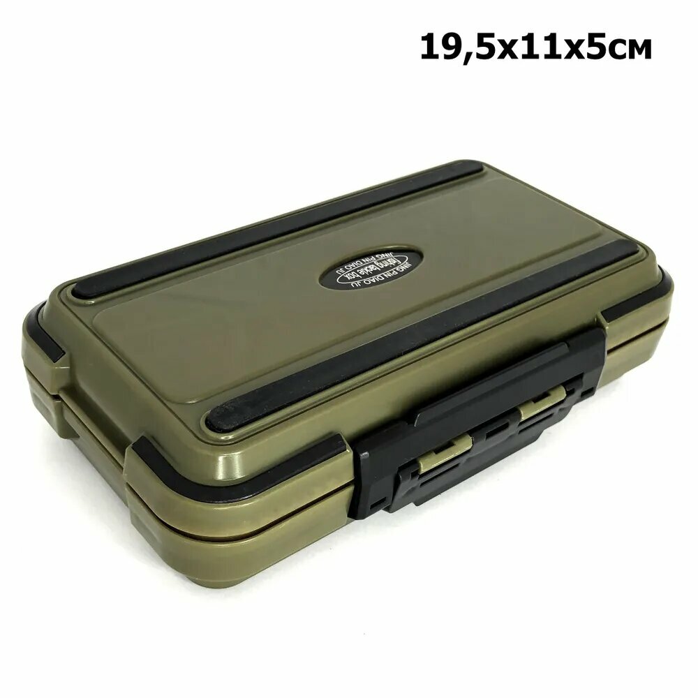 Органайзер для рыбалки большой, водонепроницаемый, (коробка для крючков и рыболовных принадлежностей)