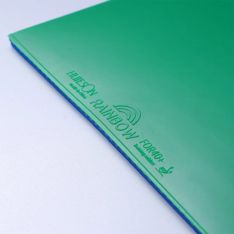 Huieson Радужная резина для настольного тенниса 2.0 мм Изумрудный, Green