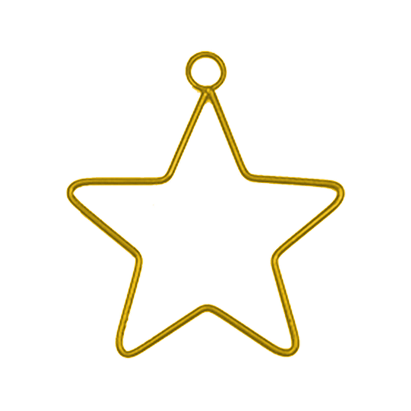 Сделай сам Кованое железо Металлические Звезды Кольцо Звезды Проволочный Венок Рамка Обруч Макраме Кольца