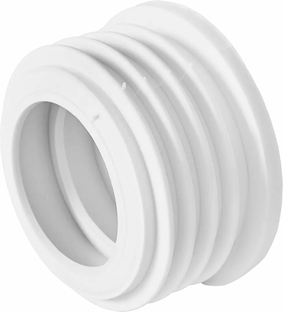 Манжета переходная трехлепестковая дтрд 50х73 мм цвет белый