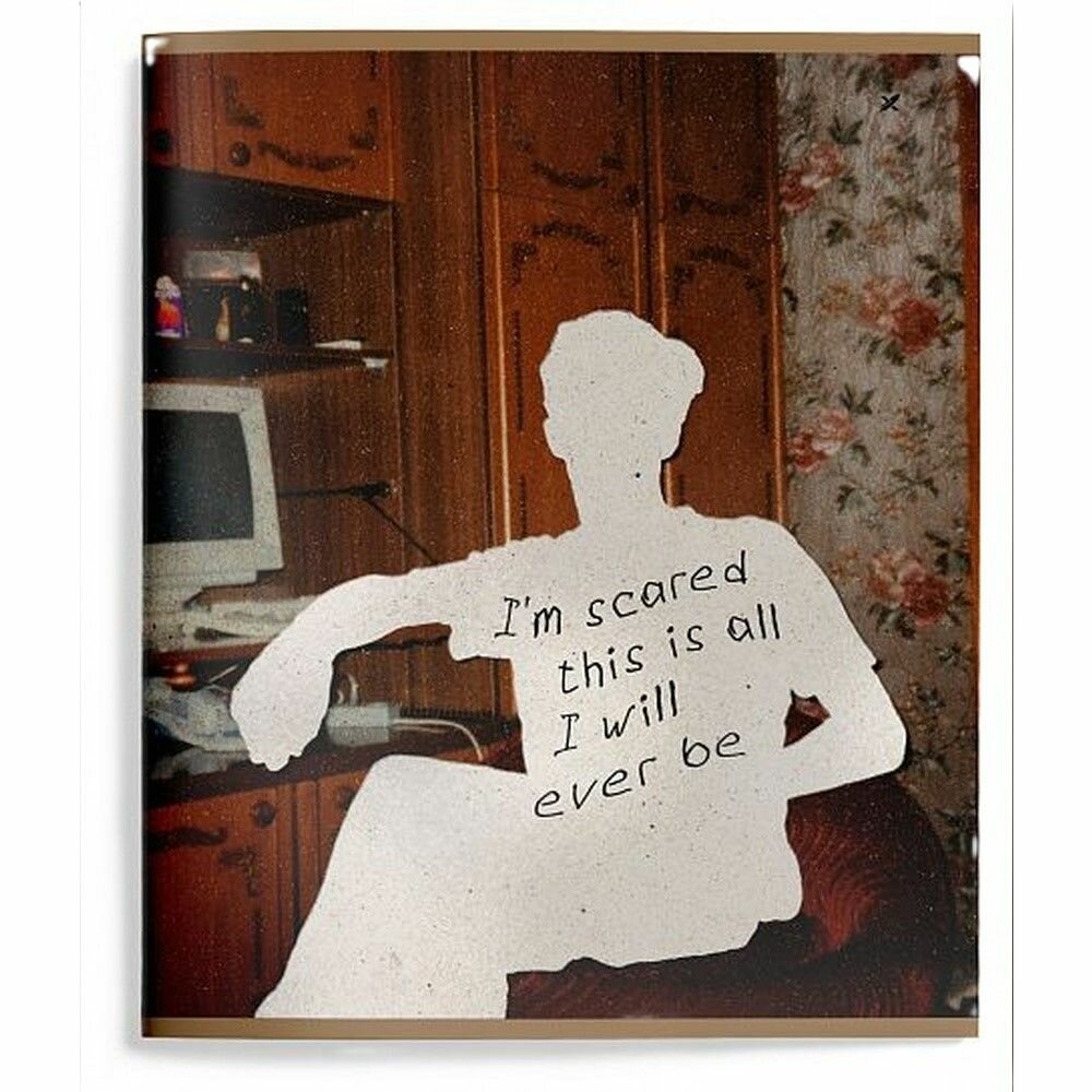 Lorex Тетрадь в клетку I am okay, 48 л, формат А5, на скрепке, мякгая обложка