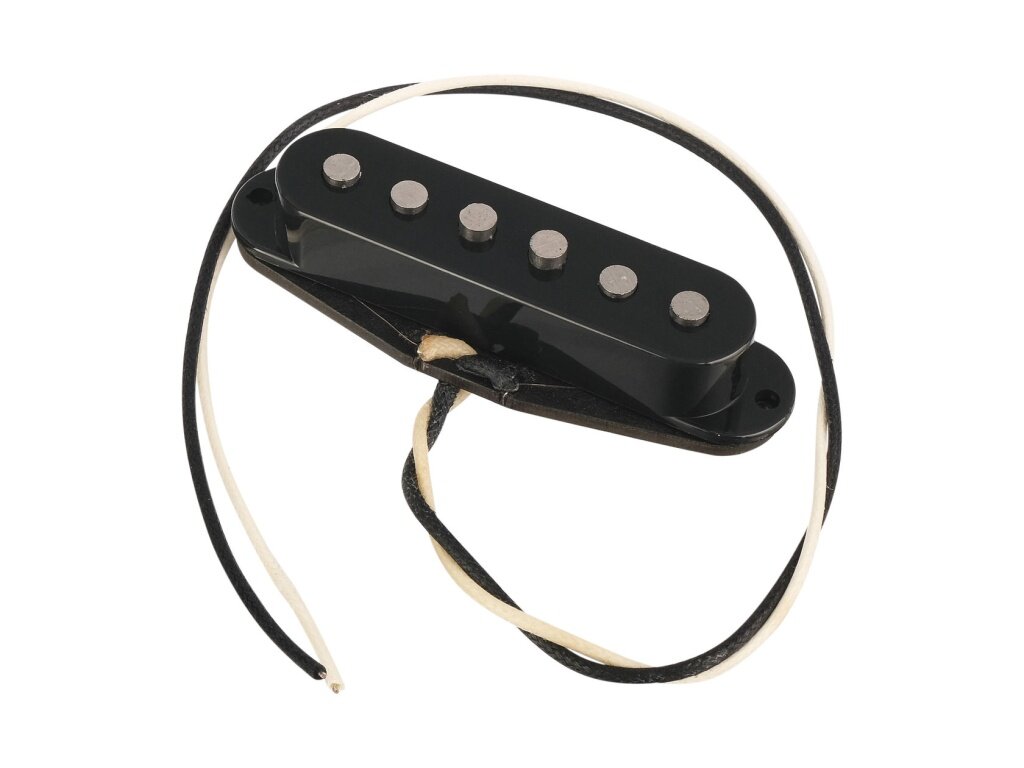 BGP401M True Vintage Stratocaster Звукосниматель магнитный, средний, черный, Bagdasar guitars