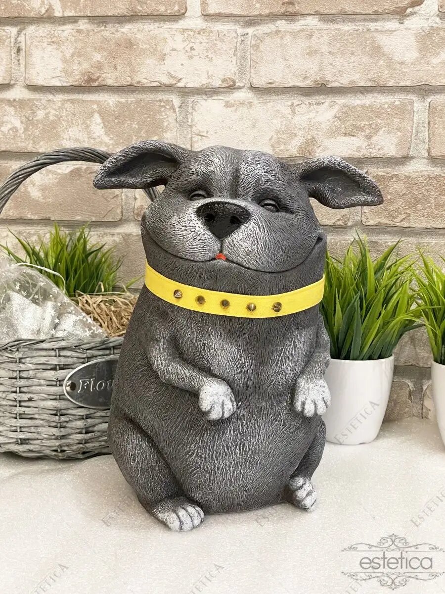 Садовая фигурка "Собака Ржучка"