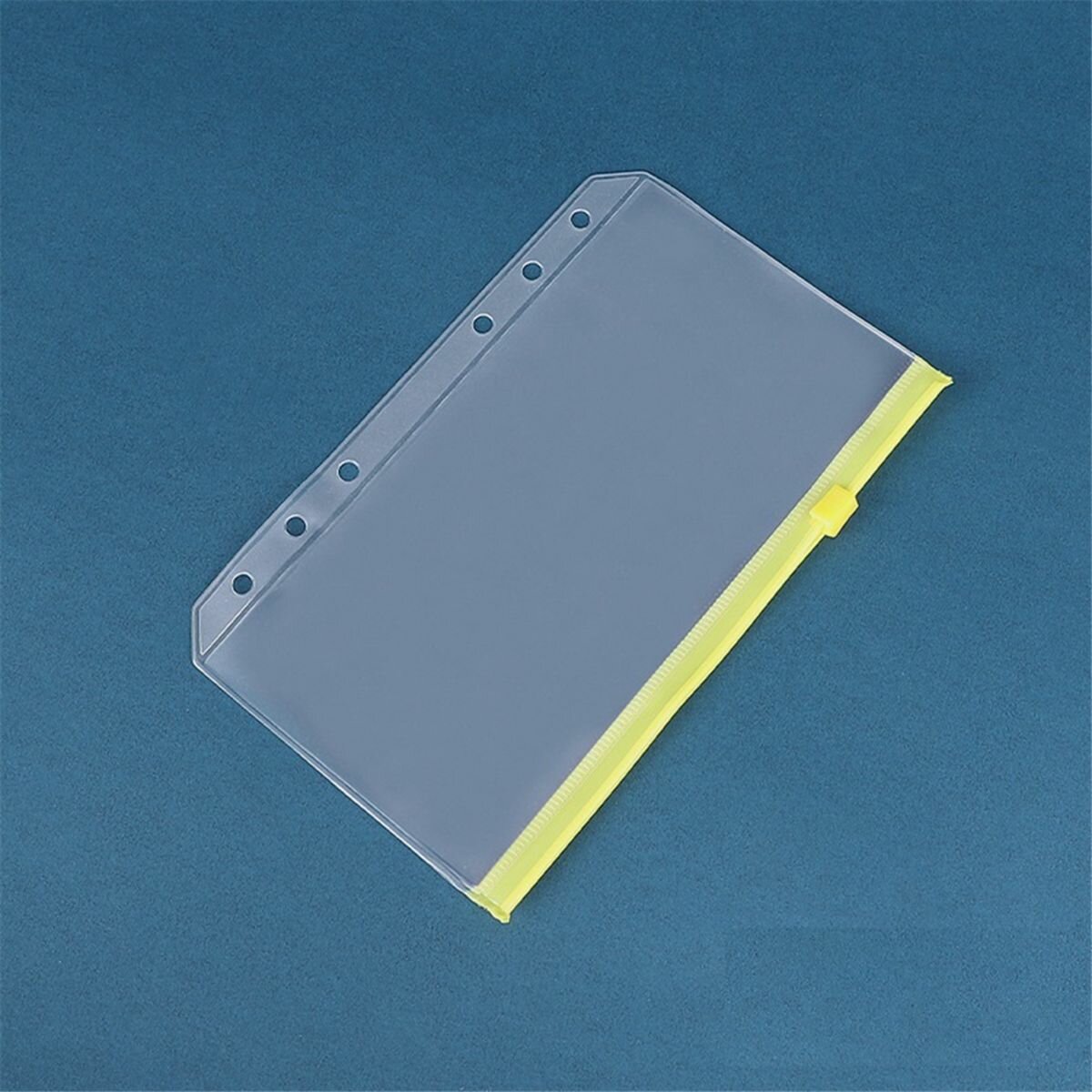 12 шт. А6 6-луночные карманные конверты-скоросшиватели из ПВХ водонепроницаемые бюджетные конверты