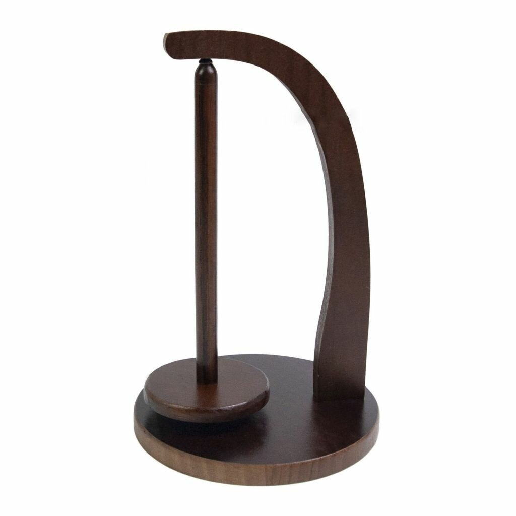 Деревянный держатель пряжи с механизмом вращения, магнитная подставка, прядильная катушка нитками