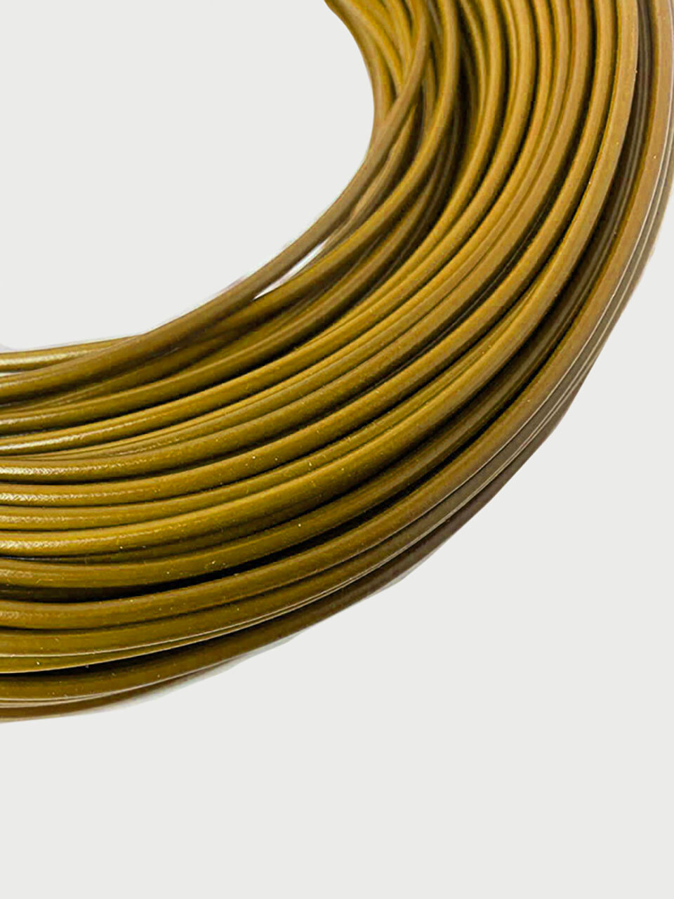 Провод медный монтажный мгшв, сечение 1,0 мм2, 10 метров коричневый