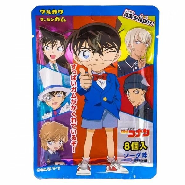 Жевательная резинка Marukawa/ марукава, Детектив Конан 47г Японии