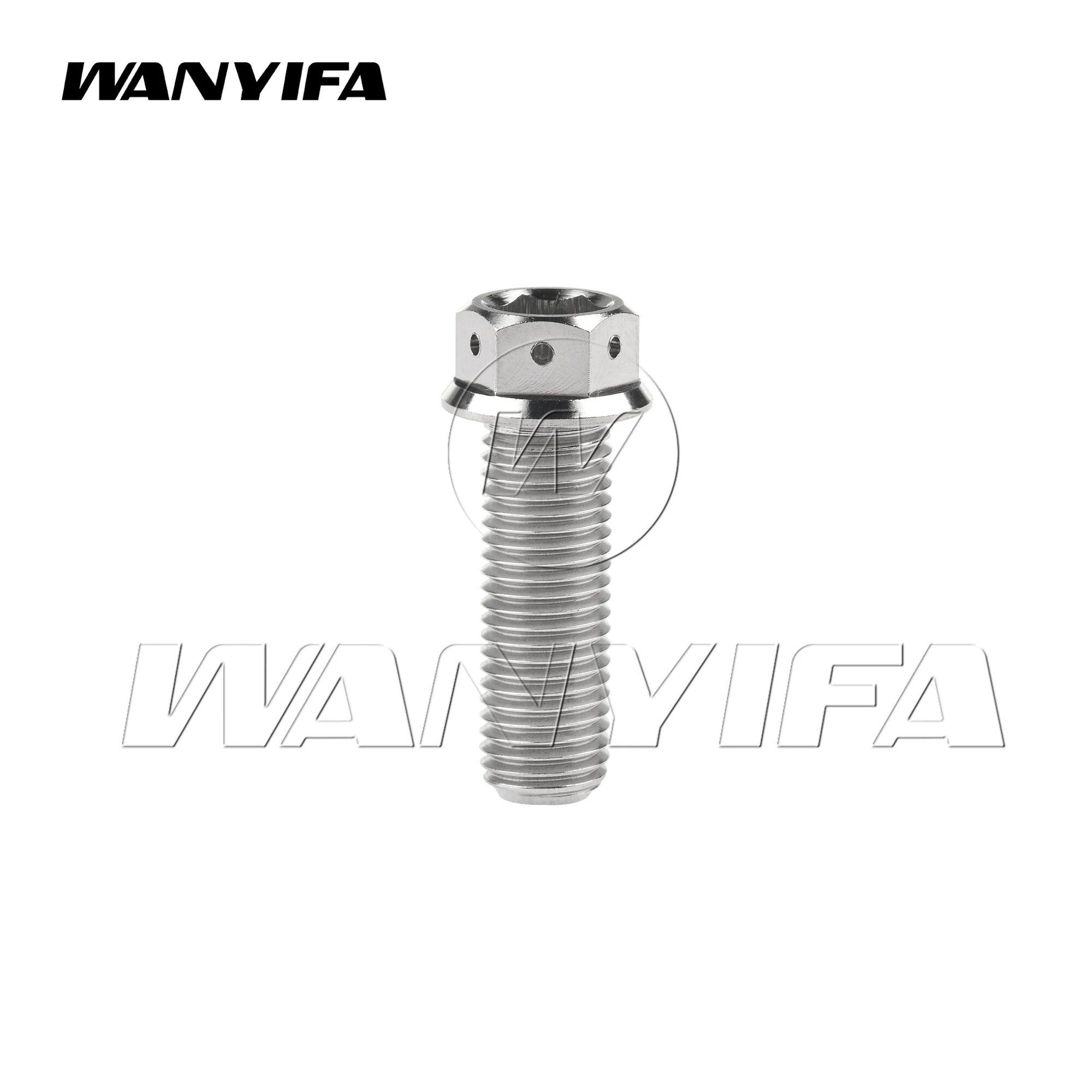 Титановые болты Wanyifa M6/M8 для мотоцикла М8, Titanium, 25mm
