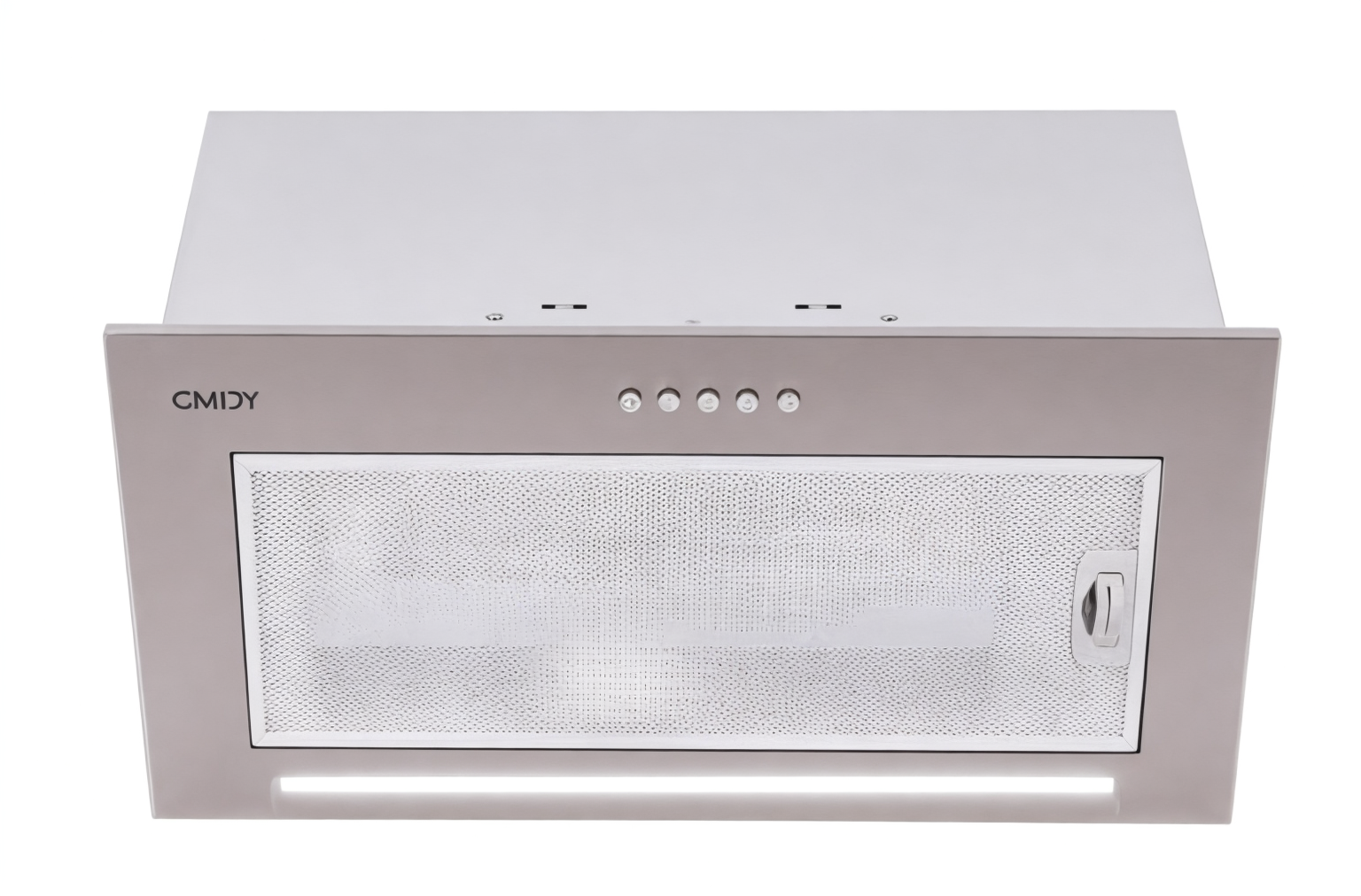 Встраиваемая вытяжка CANDY CVXBI56MX, отвод/циркуляция, серебристая