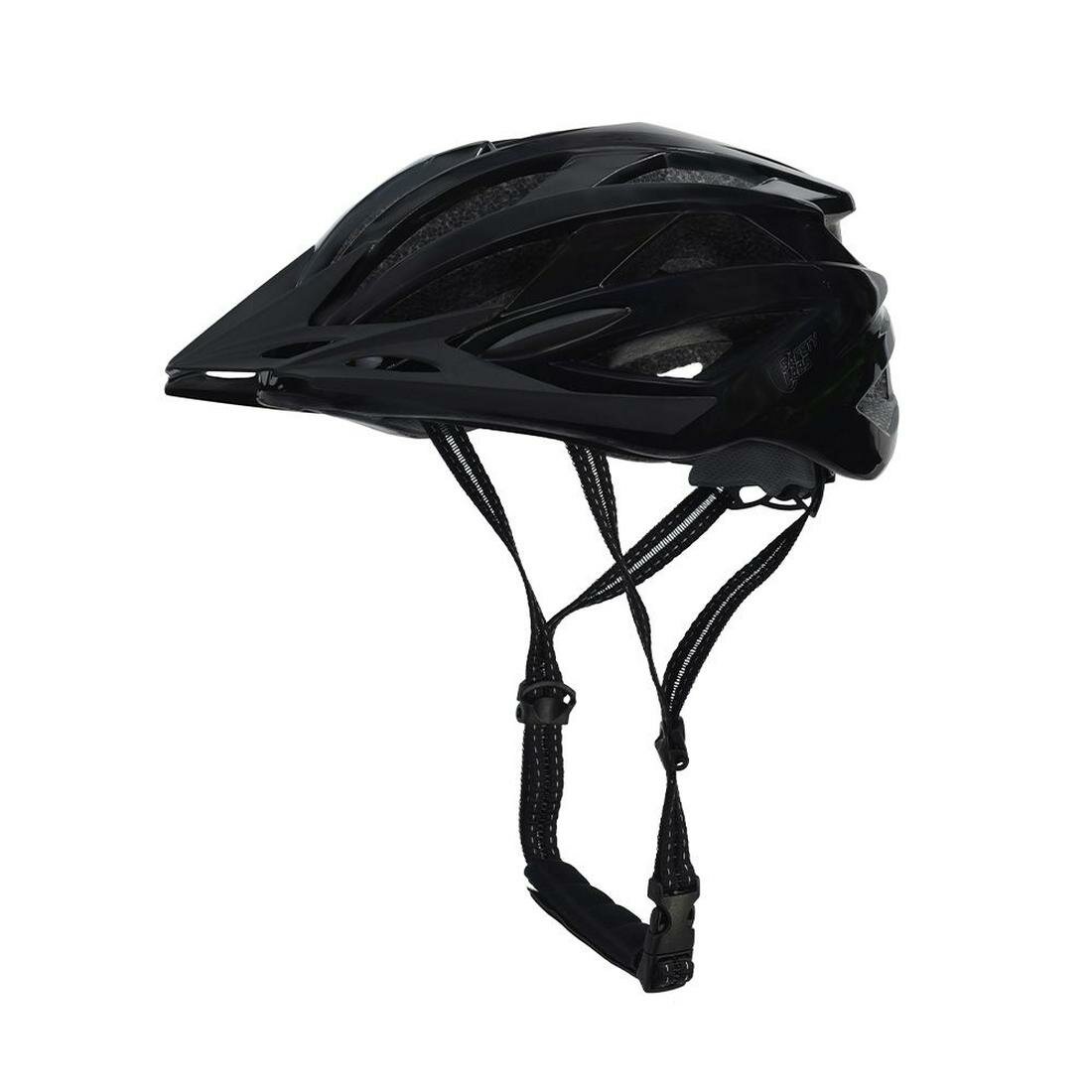 Велошлем, модель "SAFETY LABS JUNO", размер 58-61, цвет черный