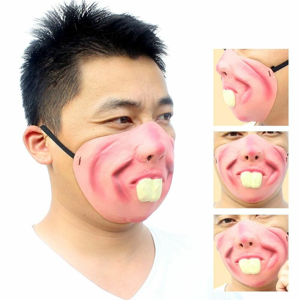 3D-маски с выражением лица для розыгрыша, дышащая маска для лица для выпускного бала