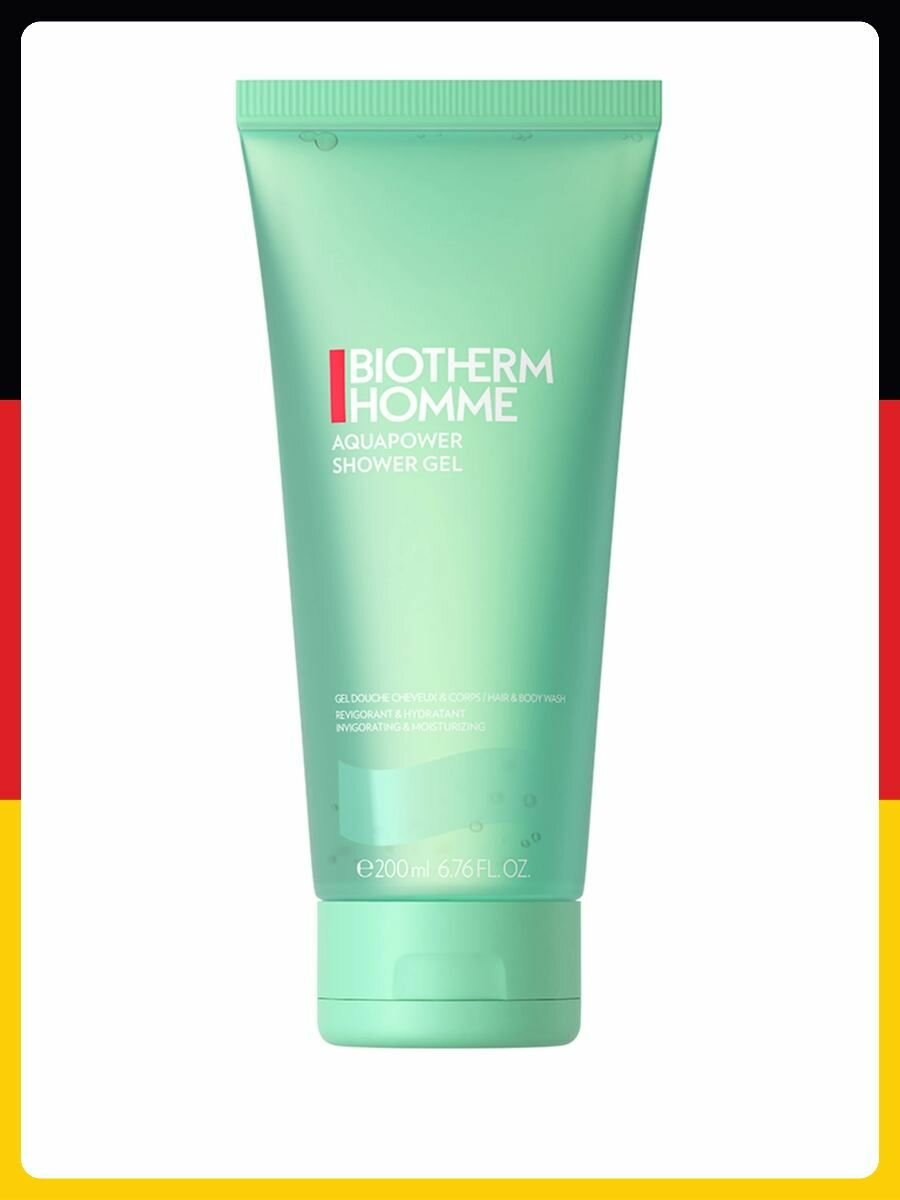 Гель для душа BIOTHERM HOMME Aquapower, 200 мл