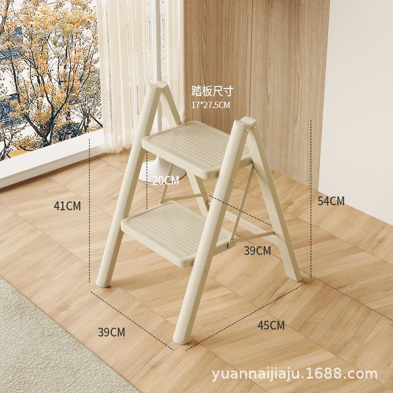 Складная лестница для дома, многофункциональная лестница для новоселья, лестница для подъема, утолщенная лестница для цветов, маленькая портативная многоярусная лестница