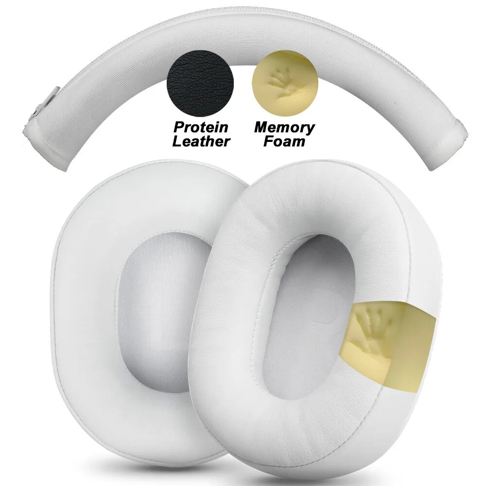 Амбушюры для наушников HyperX Cloud Alpha, II, III, Stinger, Silver, Core, X, S, L(PRO)White Combo