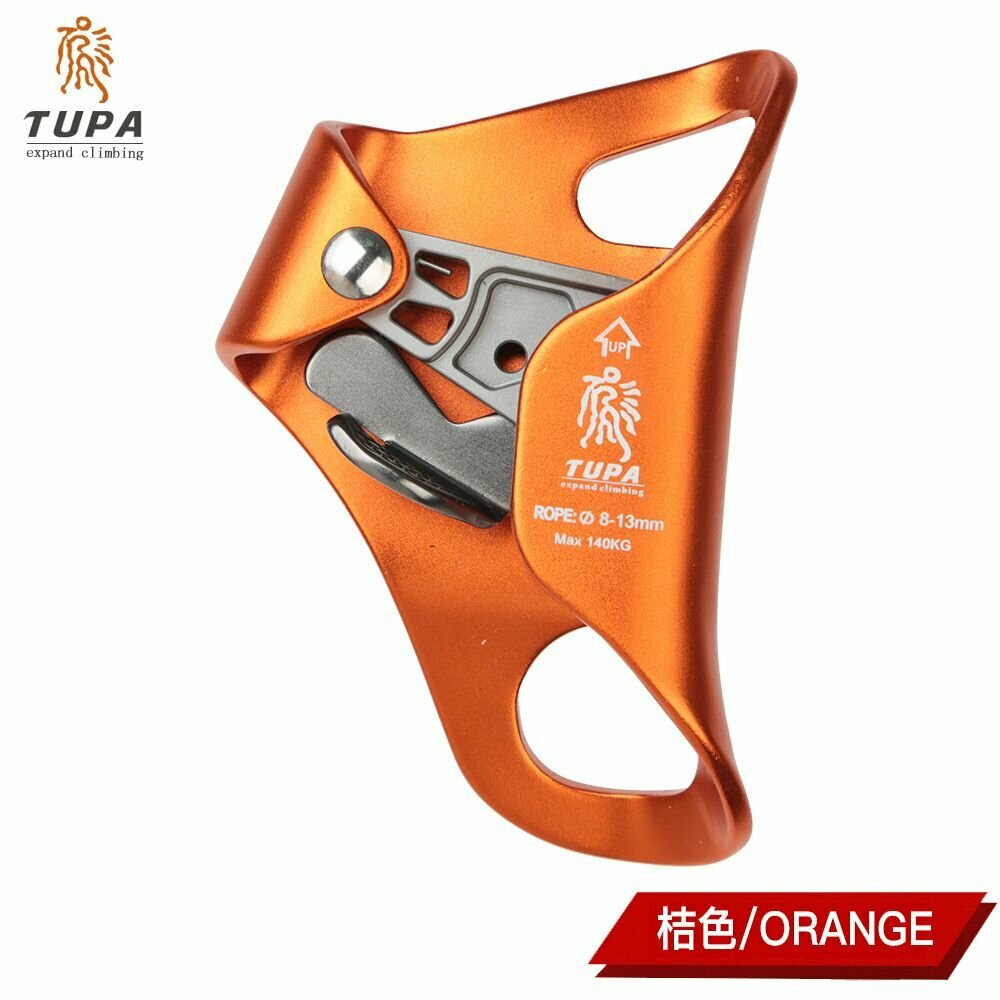 Зажим грудной SRT TUPA reliable / кроль / альпинистский, оранжевый