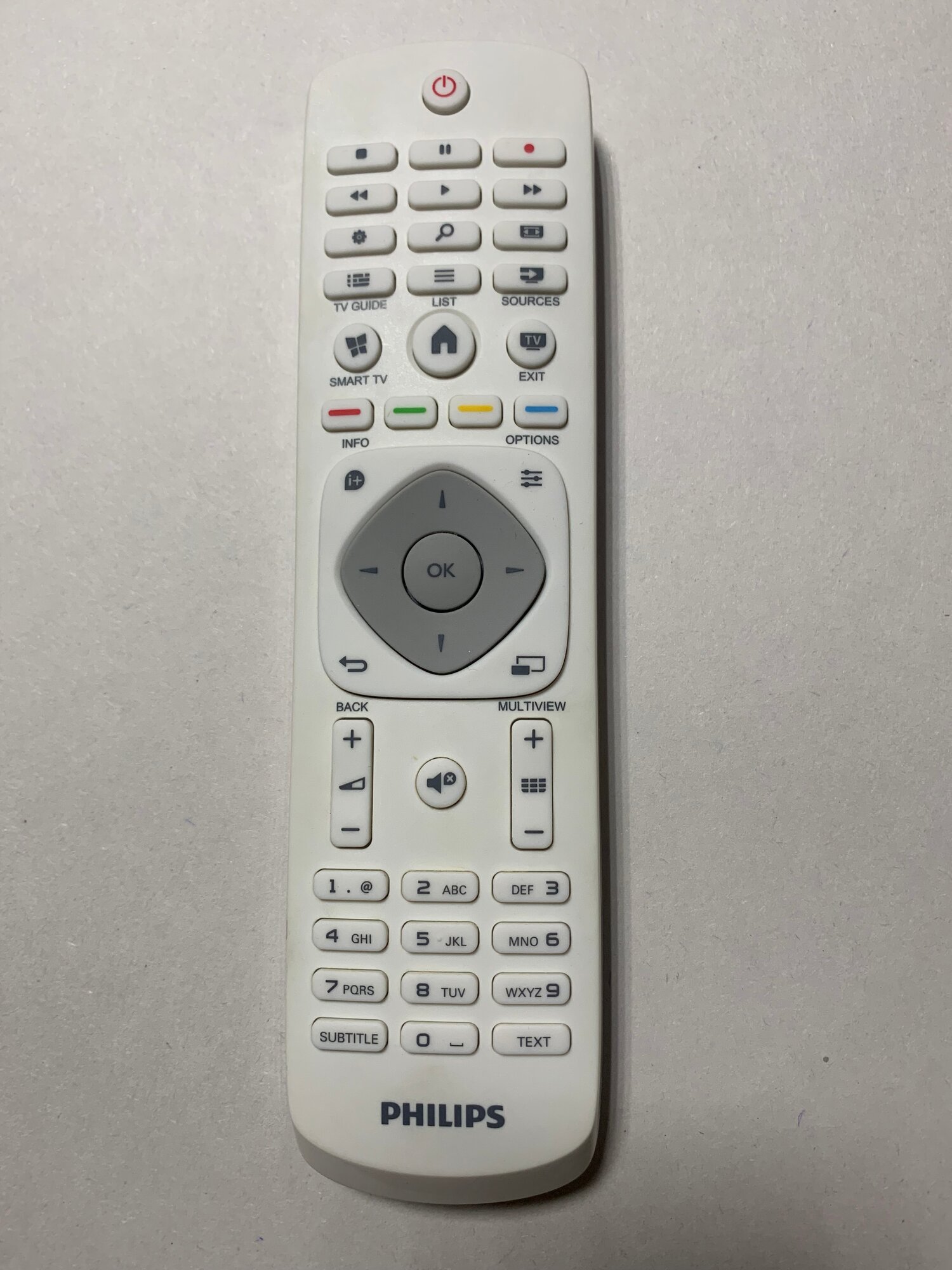 Пульт Philips 398GR08WEPH03T, для телевизоров Philips, оригинальный