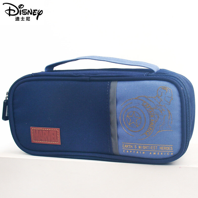 Пенал "Человек-паук", многофункциональный, для мальчиков, темно-синий