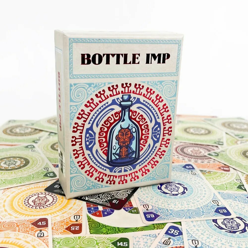 BOTTLE IMP: Тактическая Карточная 2-6 Игроков 14 Мин Вечеринка + 78 Карт (Подарок!)