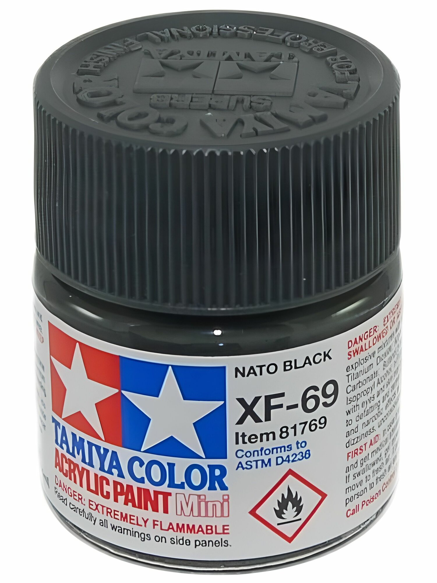 XF-69 NATO Black ( Черная НАТО ) акриловая краска