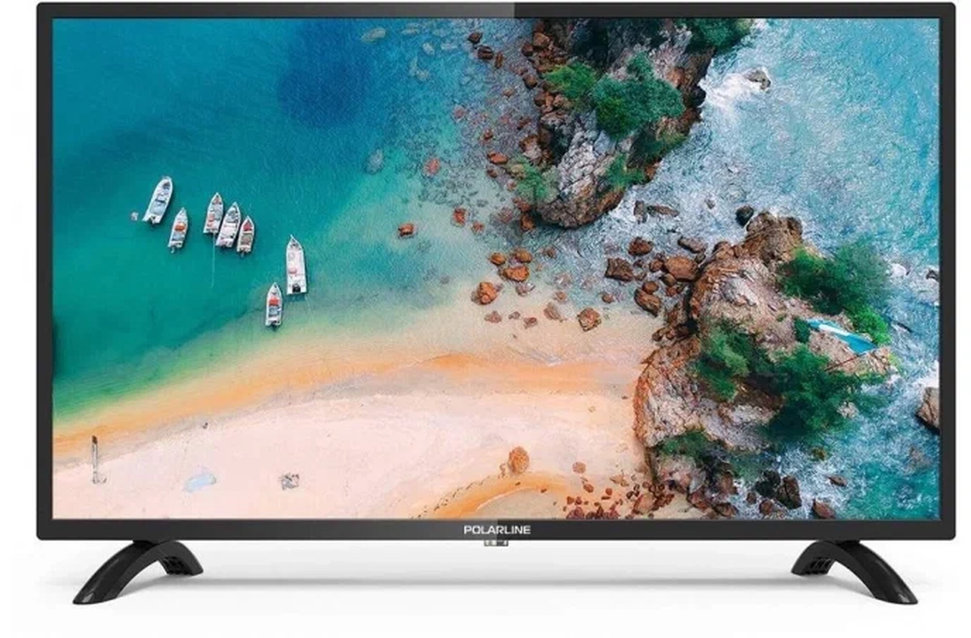 Телевизор PolarLine 32PL13TC, 32", LED, HD, черный