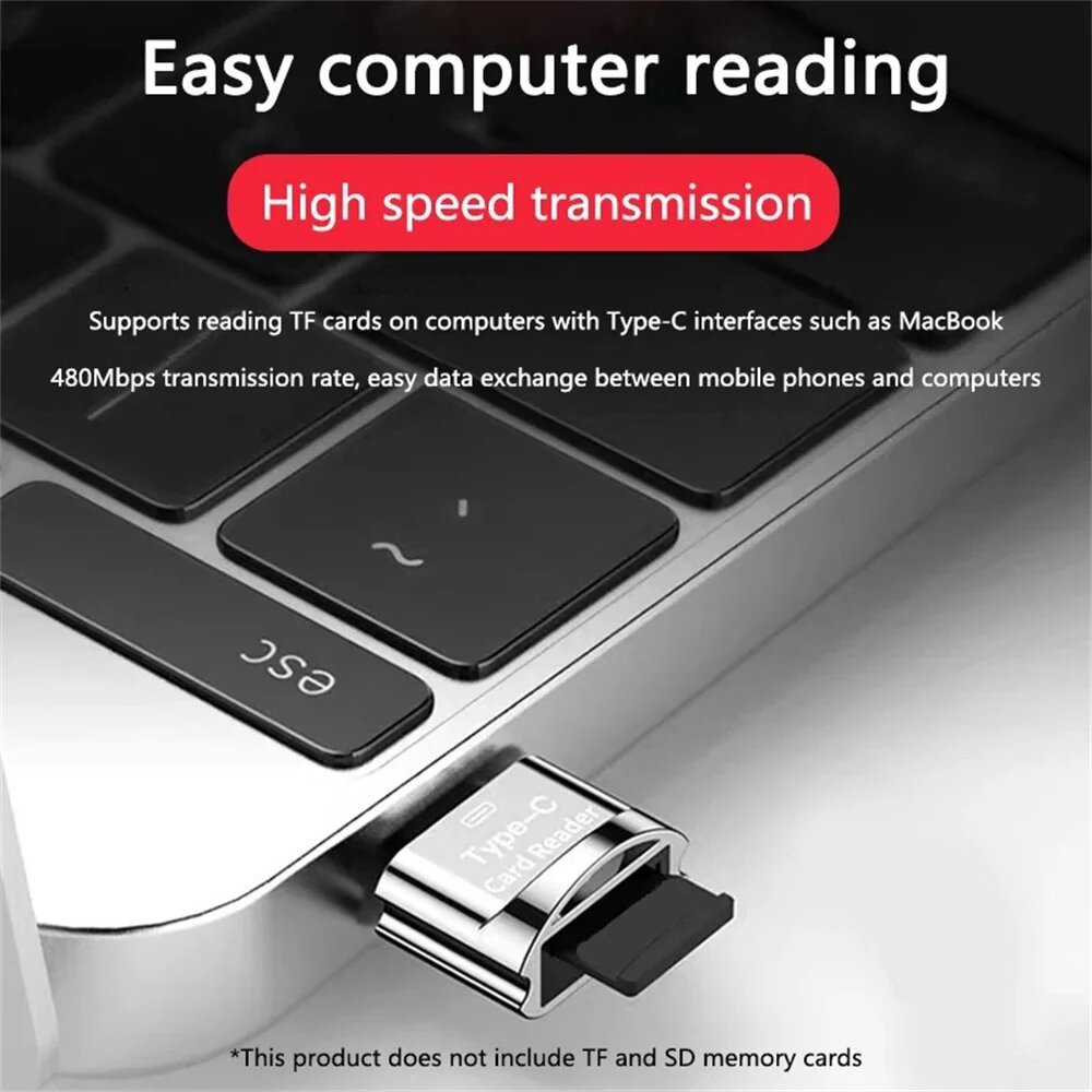USB 3.1 Type-C Кардридер для Micro-SD — фото 1