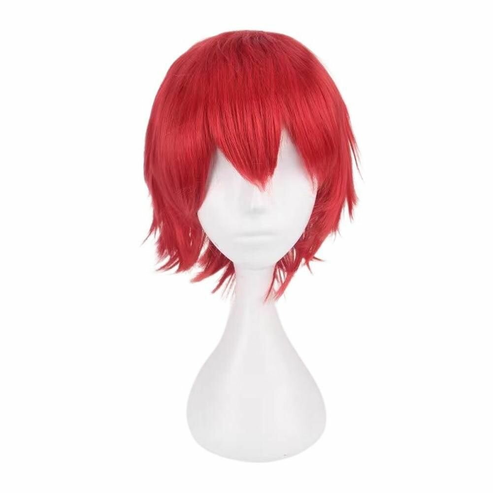 Многочисленные коллекционеры выбирают! COSPLAY, Короткий парик для косплея аниме на Хэллоуин