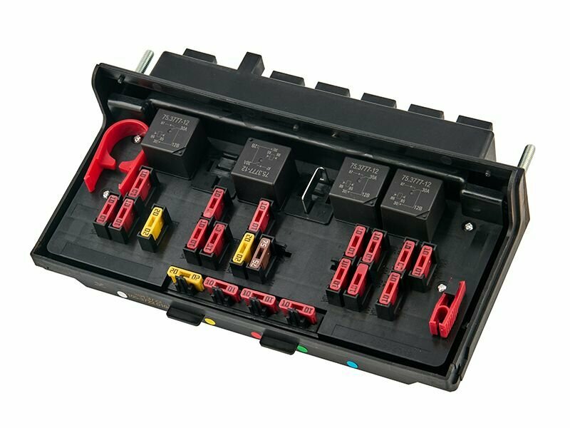 Блок предохранителей для автомобилей ВАЗ-2104, 2105, 2107 (аналог 404.3722) / Блок монтажный арт. 2105-3722.010-22