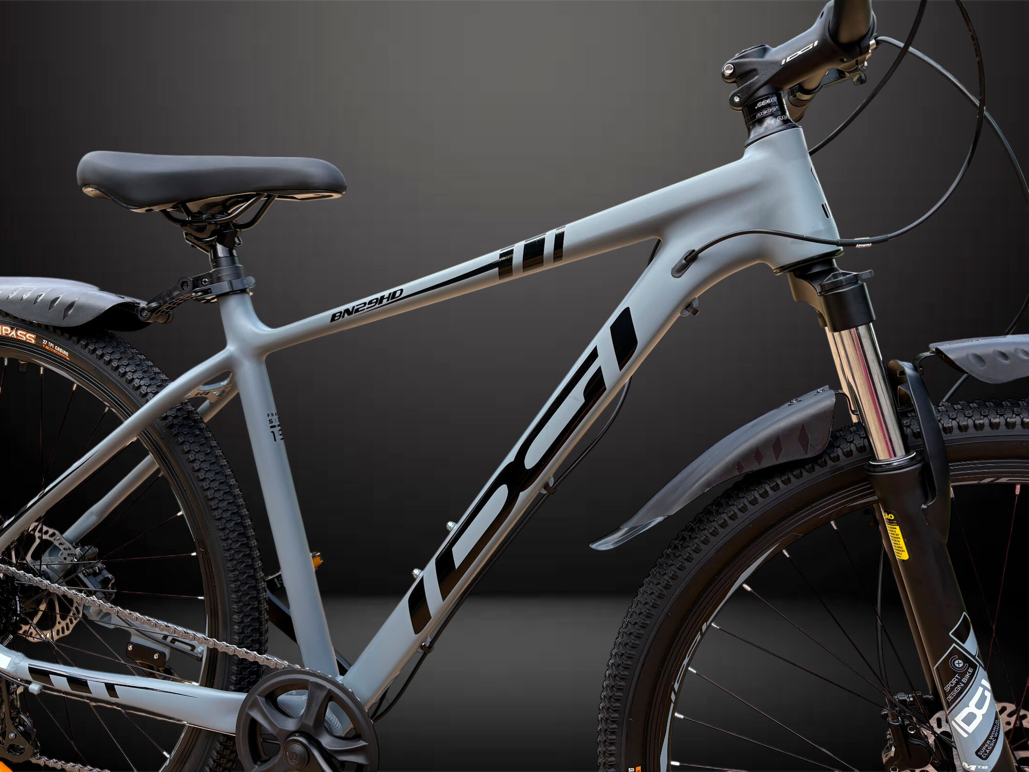 Велосипед горный IDGI BN 29HD-NEW, Shimano Altus-8, Кассета, Гидравлика, Полированные швы,