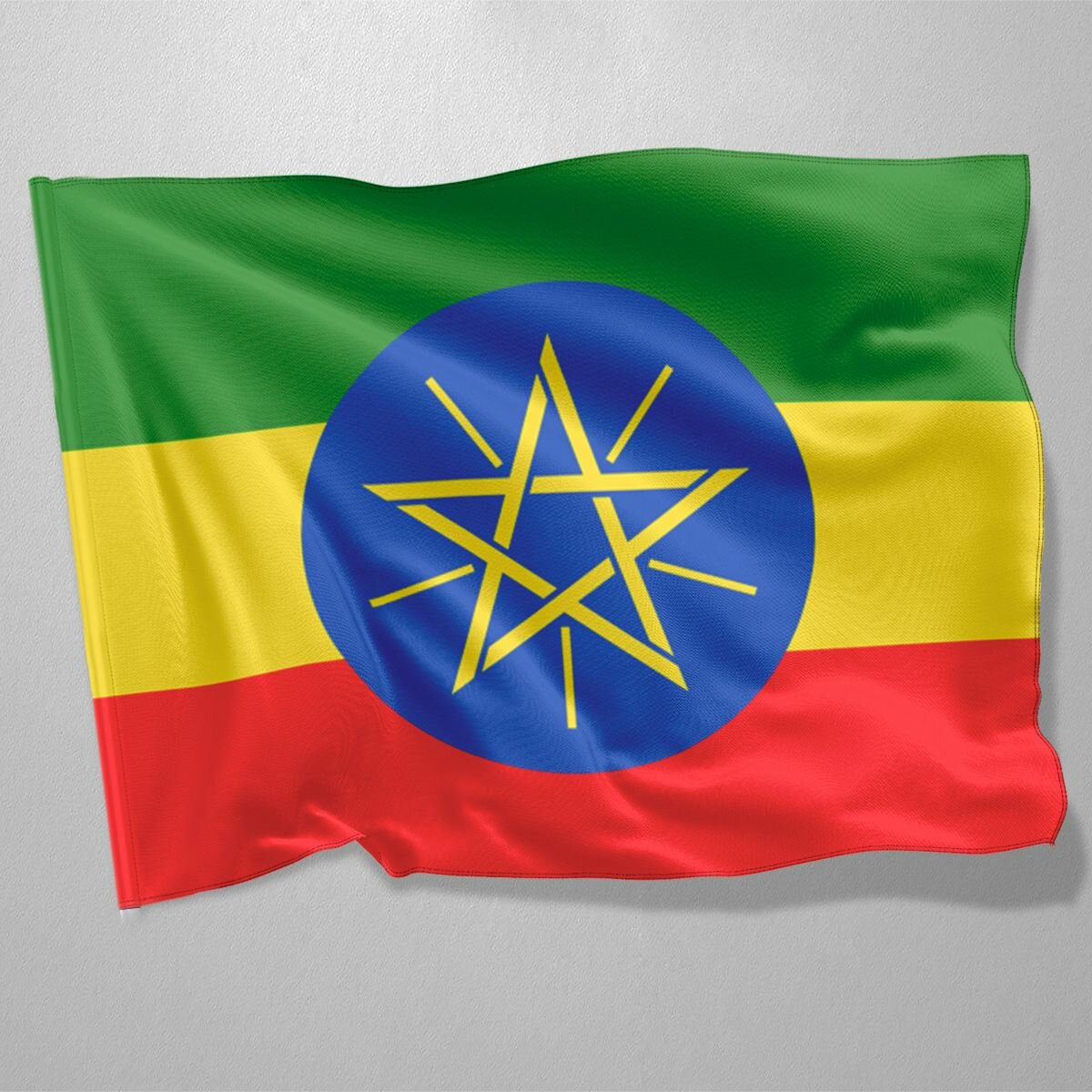 Флаг Эфиопии / 90x135 см.
