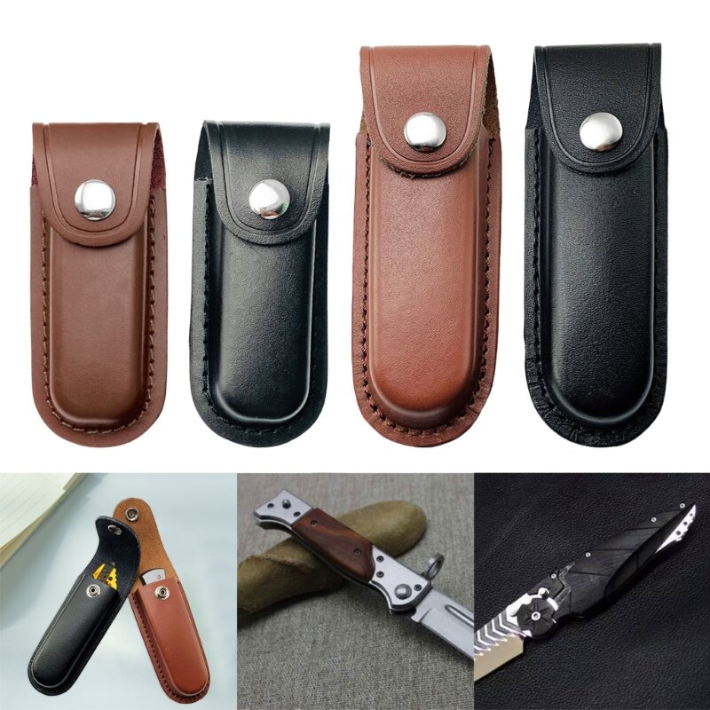 Ножны для набора ножей-Маленькие Коричневые